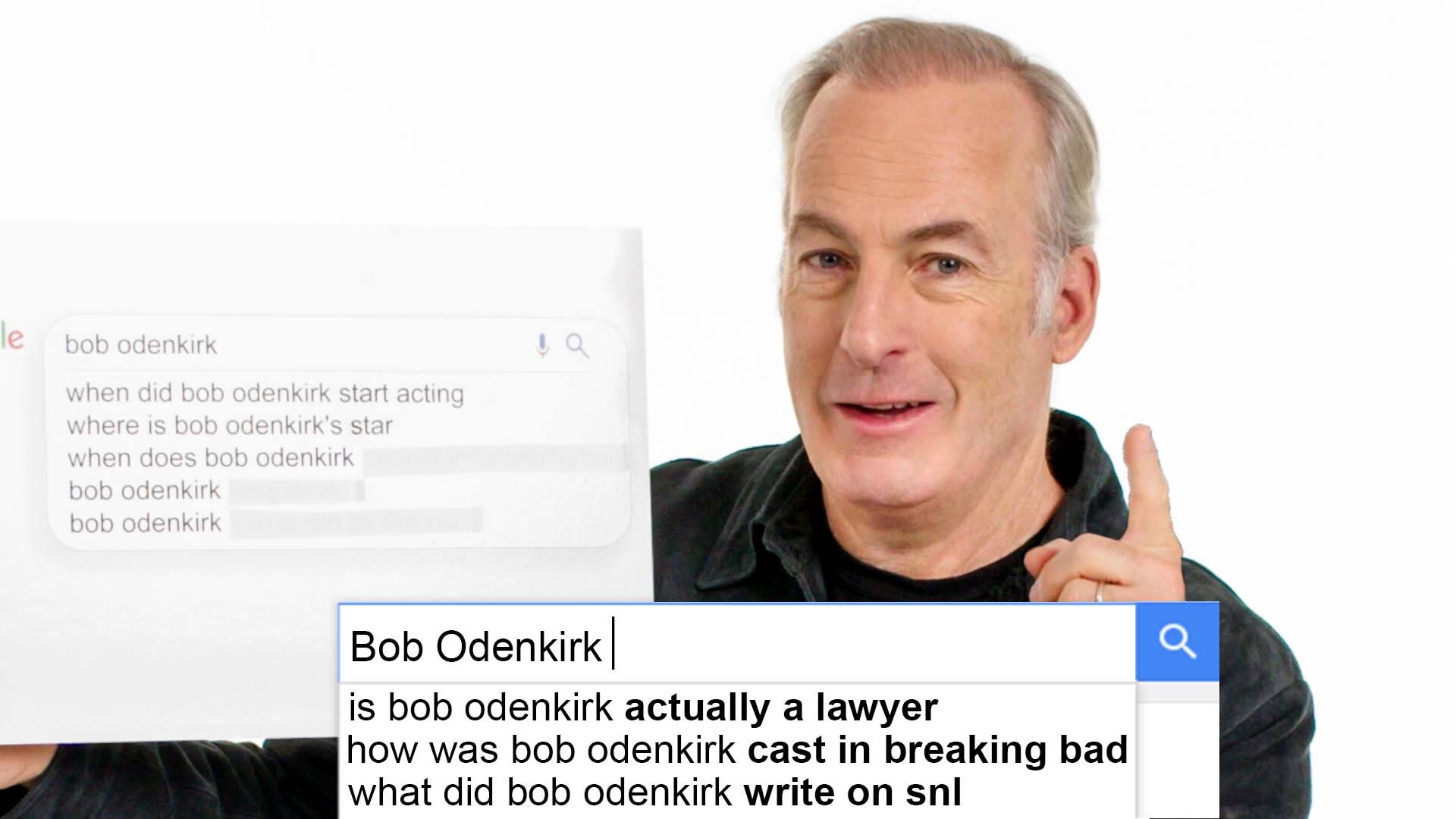 Watch Bob Odenkirk Answers The Webs Most Searched Questions