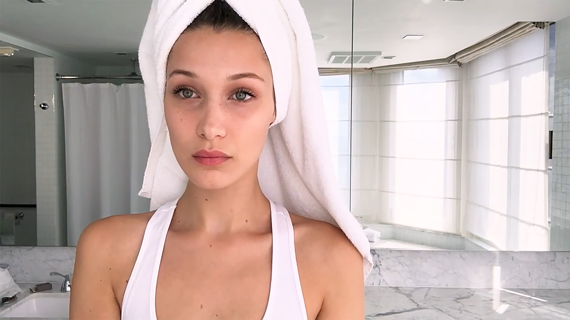 Watch Bella Hadids Jet Lag Beauty Survival Guide Beauty Secrets