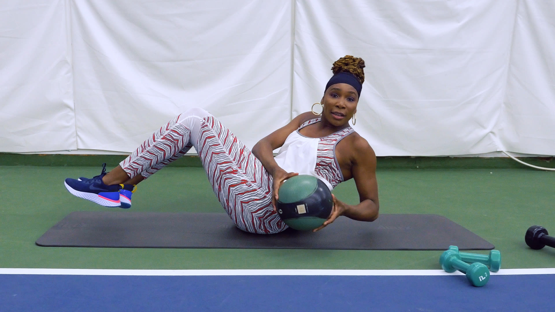 Watch Watch Venus Williamss 7 Best Workout Moves For A Grand Slam Body