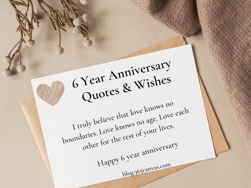 100 Heart Touching 6th Year Wedding Anniversary Quotes And Wishes