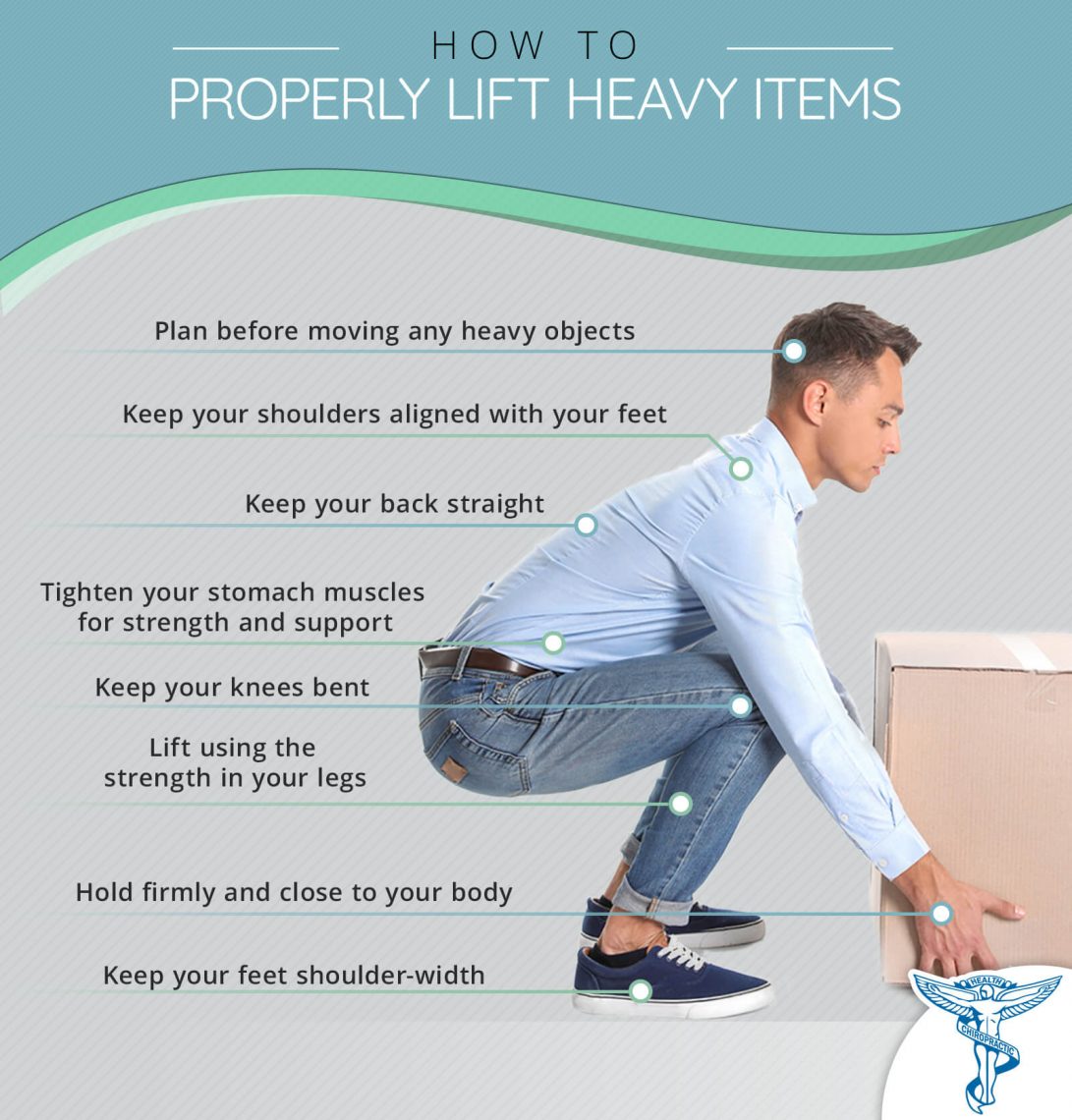 7 Proper Lifting Techniques For Heavy Objects