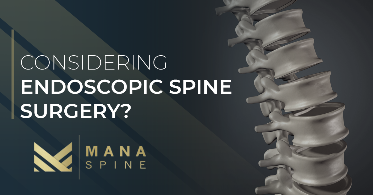 Endoscopic Spinal Surgery Faqs About Endoscopic Surgery For The Spine