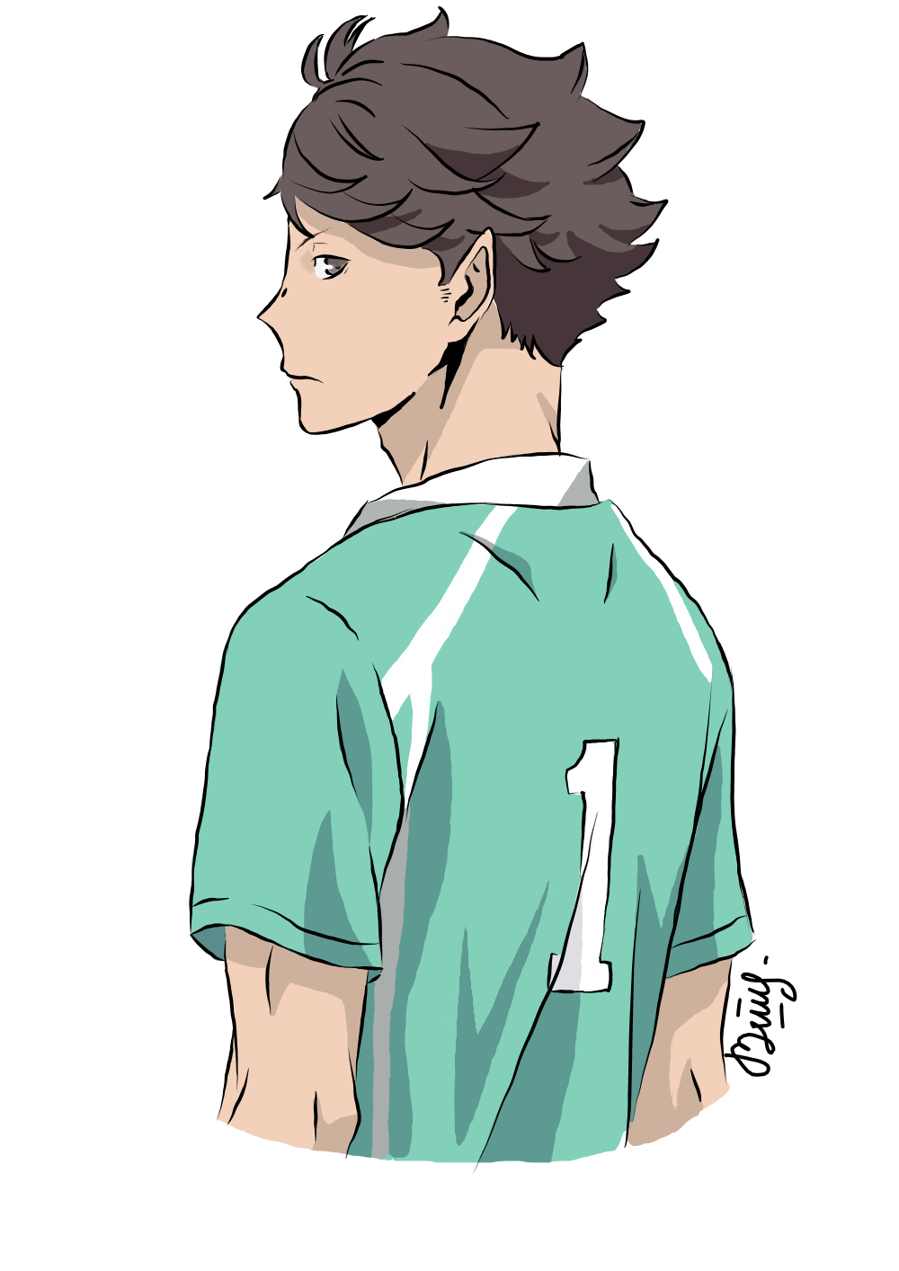 Oikawa Tooru Haikyuu Hikkan Illustrations Art Street