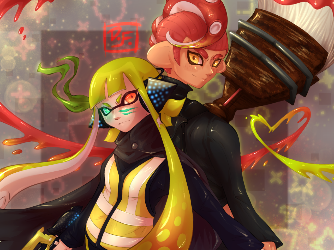 Agent 3 X Agent 8 Agent 24 Dragonfire3859 Illustrations Art Street