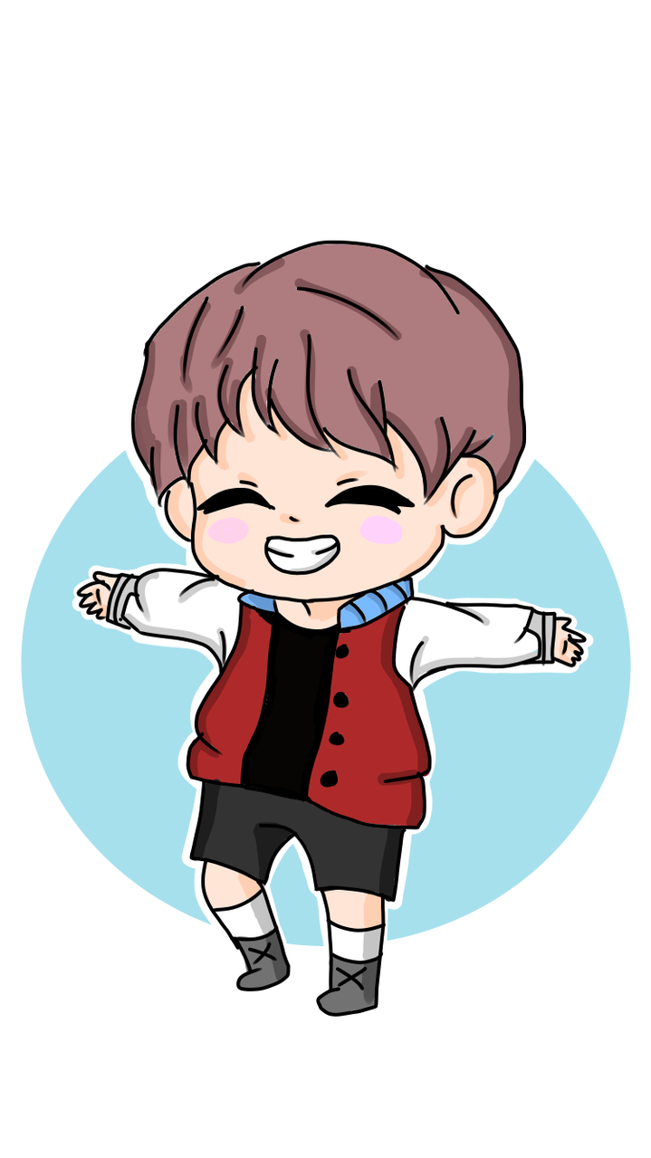 J Hope Chibi Rinabina4 Illustrations Art Street