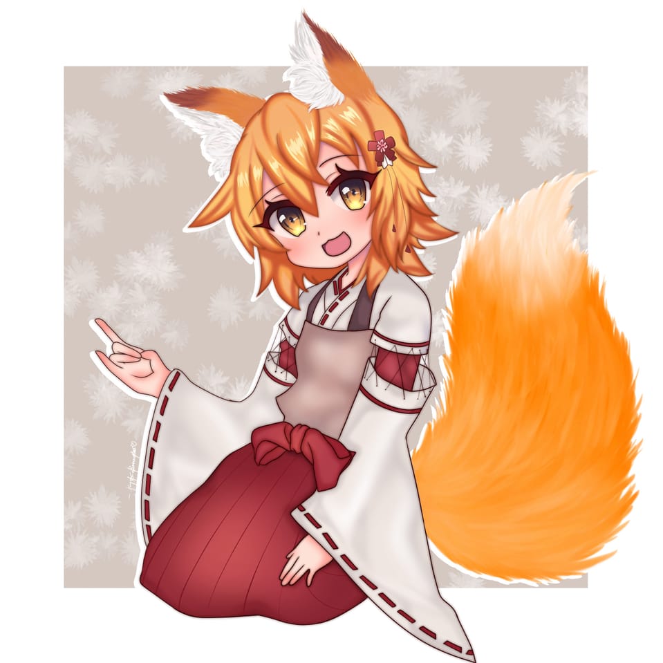 The Helpful Fox Senko San Pbart Illustrations Art Street