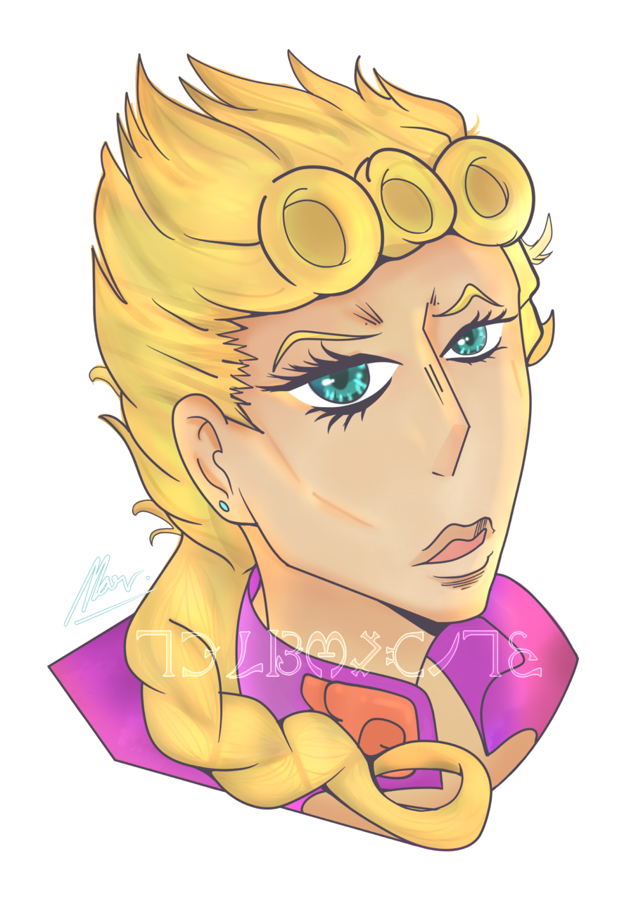 Jojos Bizarre Adventure Giorno Giovanna Enochen Illustrations Art