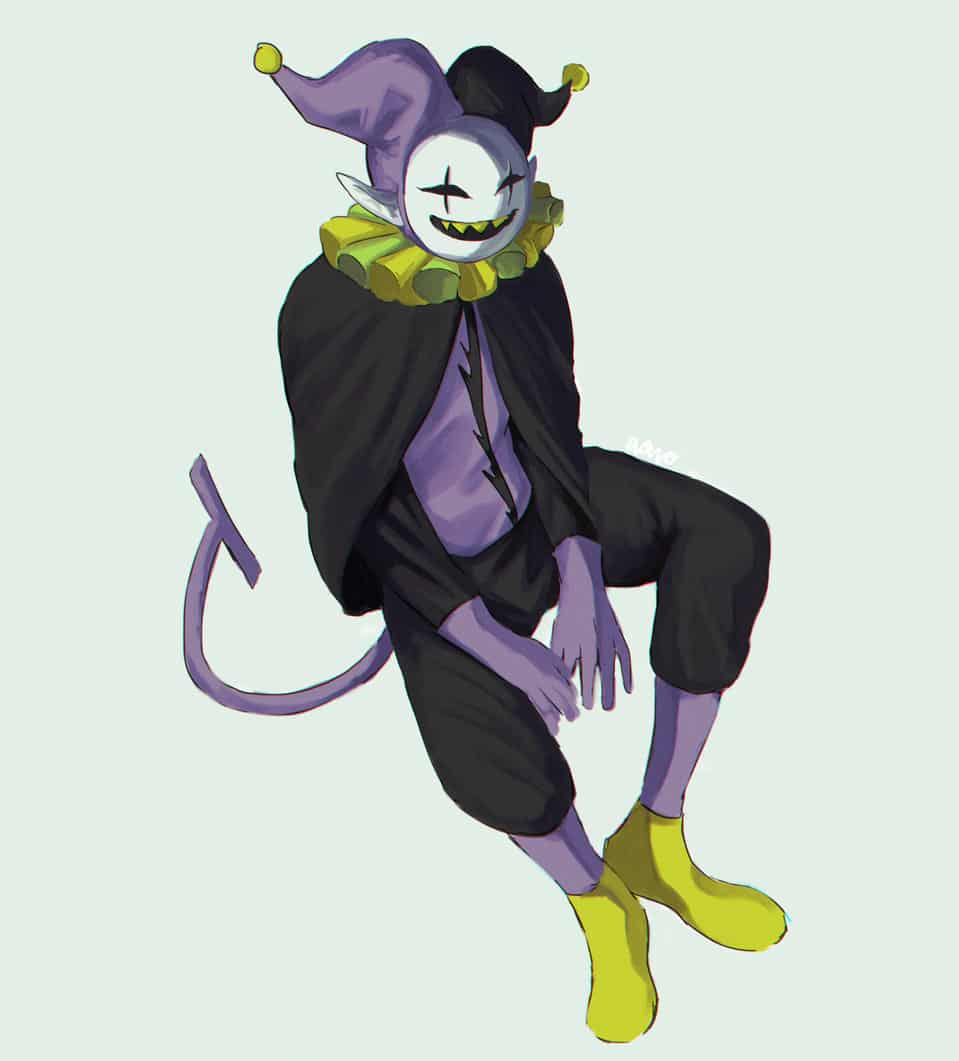 Jevil Deltarune Aonotachi Illustrations Art Street