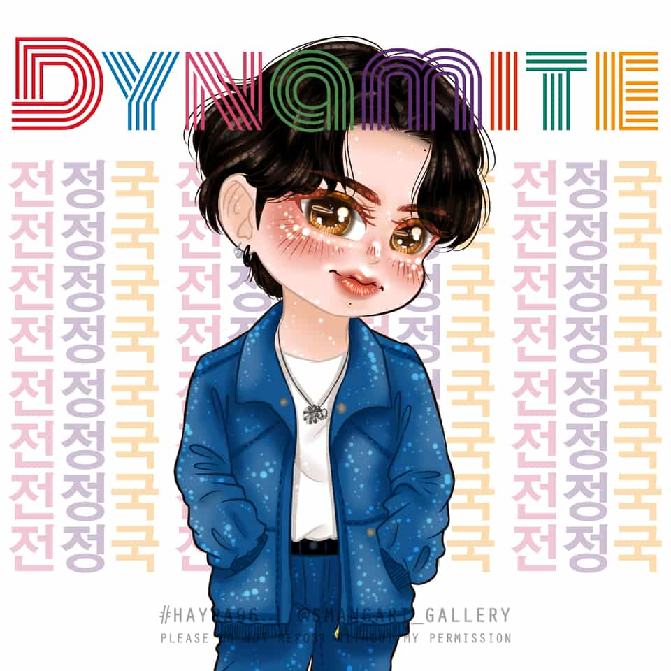 Chibi Jungkook Dynamite Aika Ragisa Illustrations Art Street