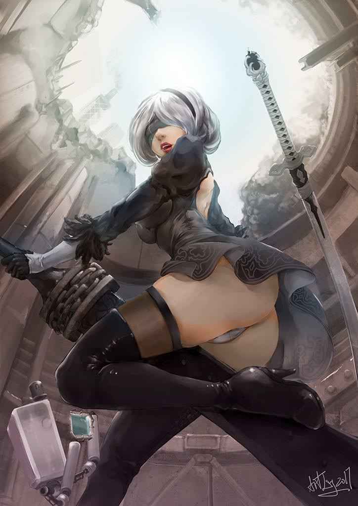 2b Nierautomata Artling Illustrations Art Street