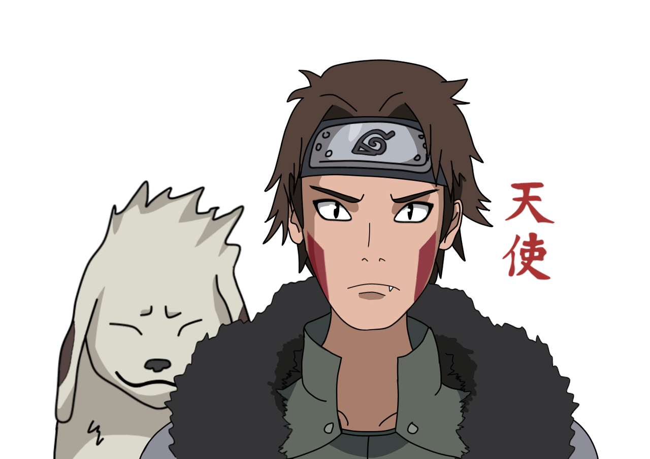 Inuzuka Kiba And Akamaru Andjelainuzuka Illustrations Art Street