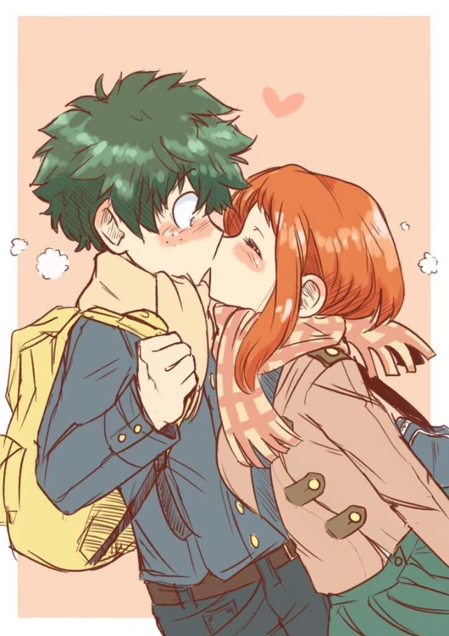 Izuku And Ochaco