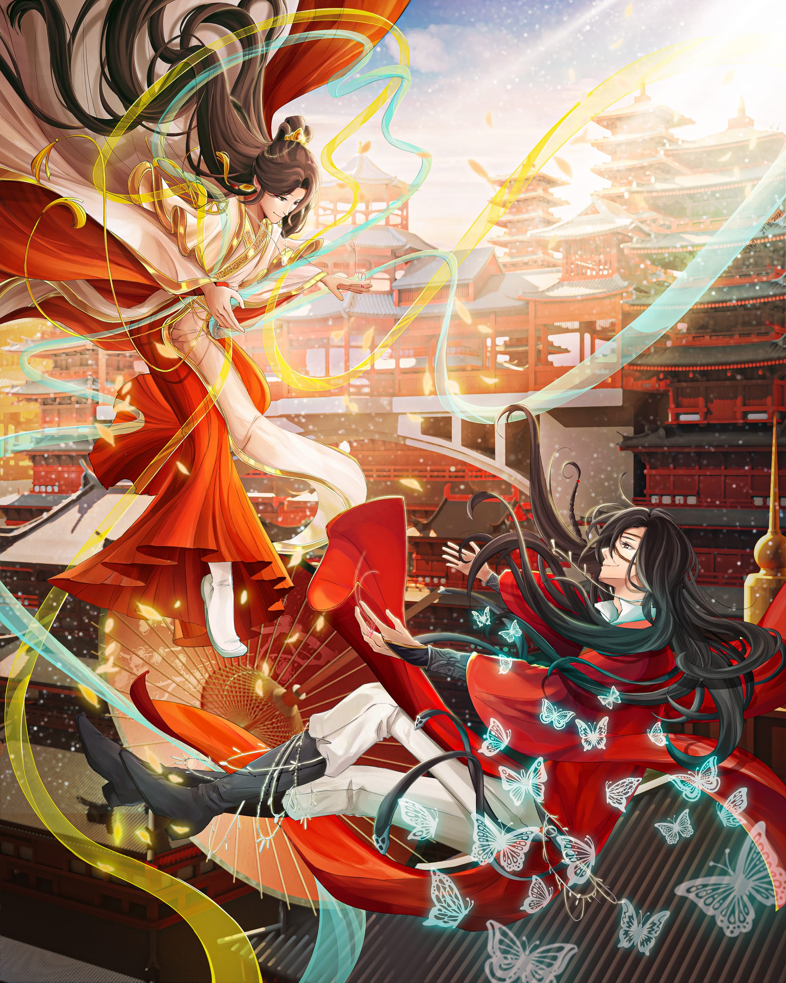 天官賜福 Tyj Illustrations Art Street