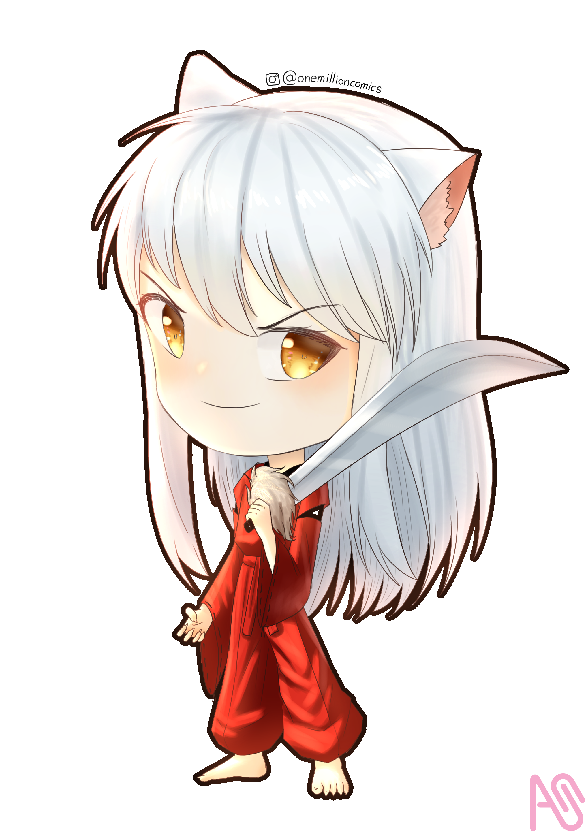 Inuyasha Chibis One Million Comics Illustrations Art Street