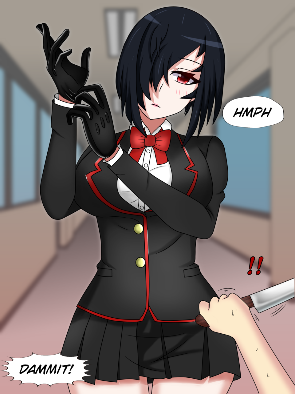 Nemesis Yandere Simulator Crookyart Illustrations Art Street