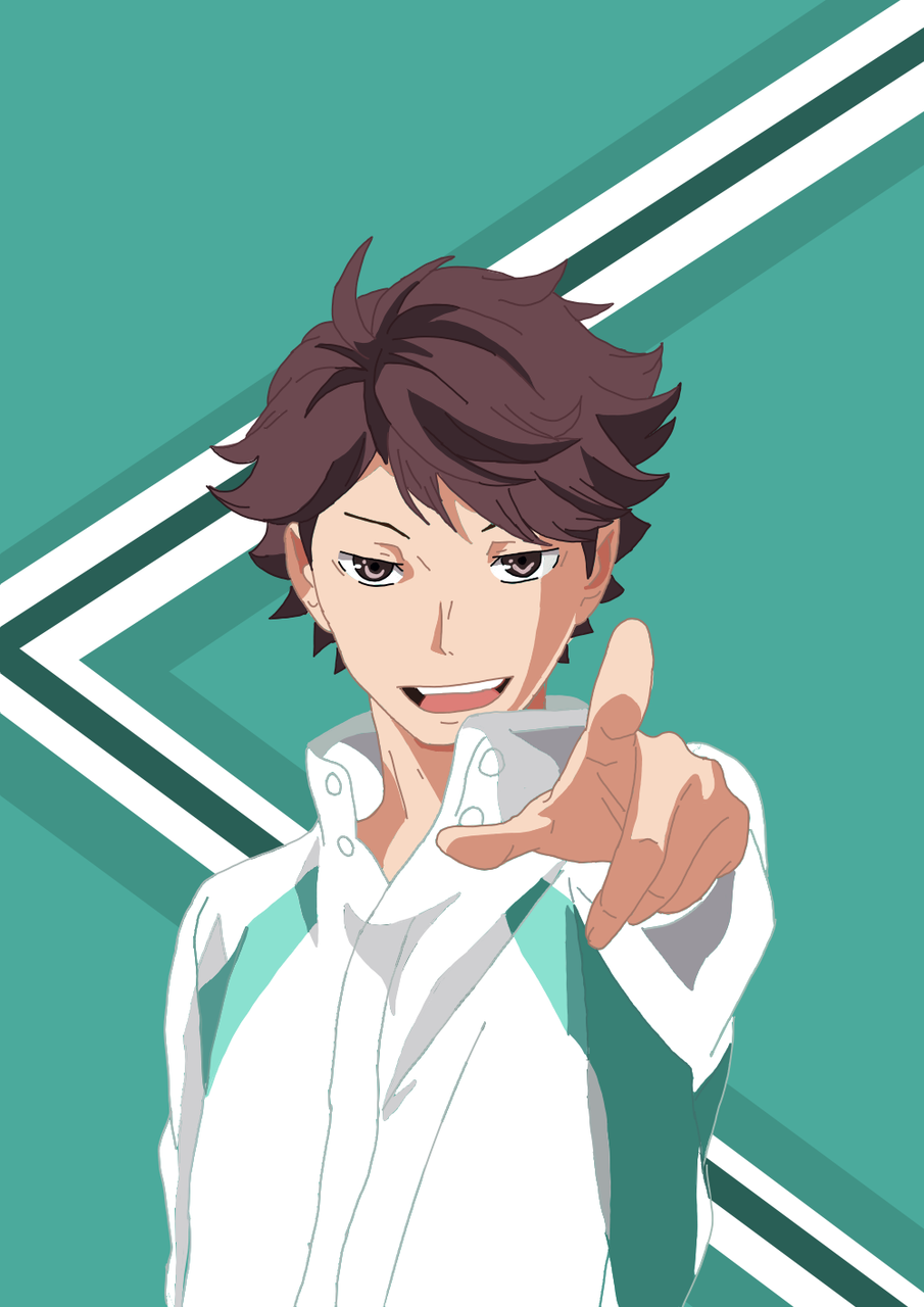 Oikawa Toru Haikyuu Illustrations Art Street