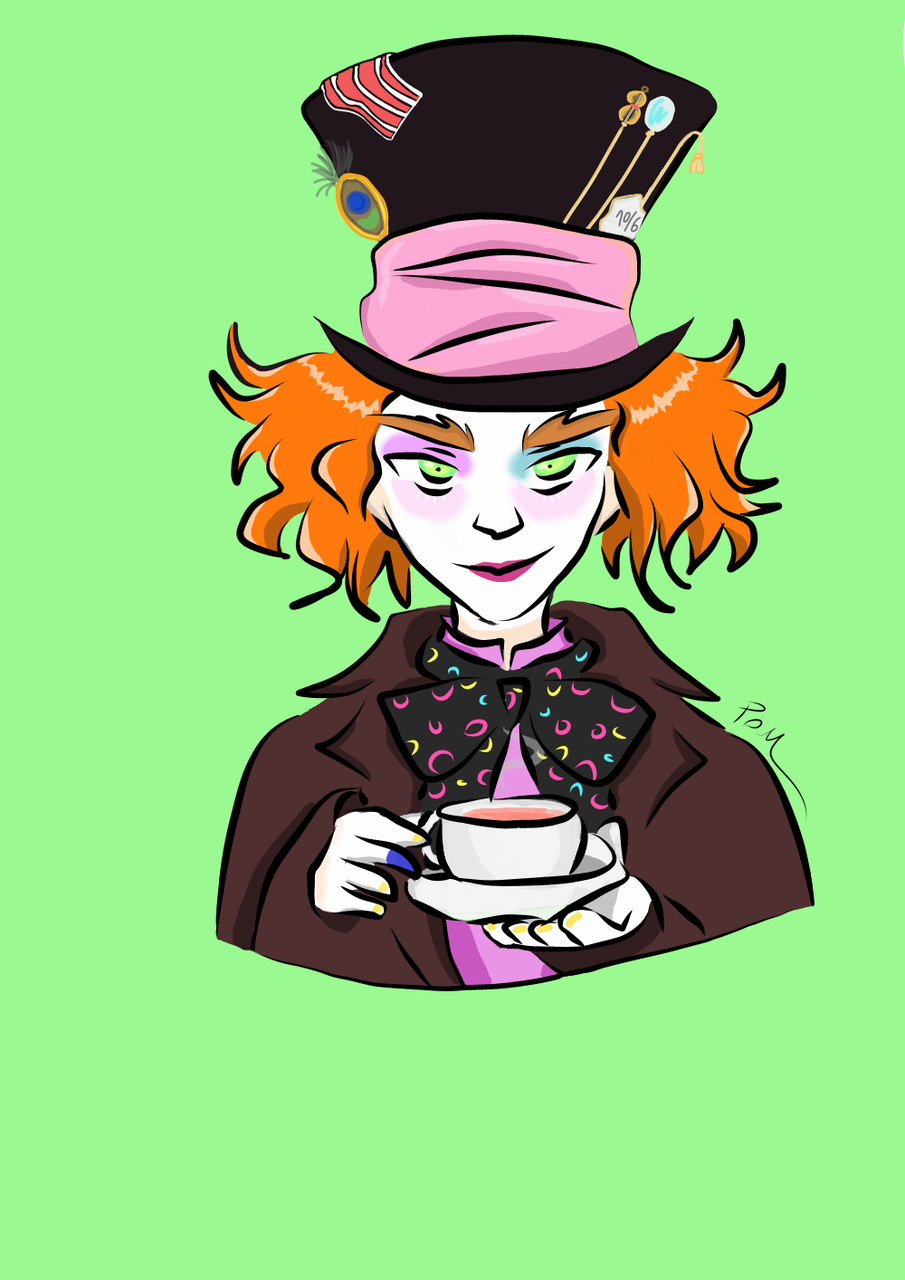 Mad Hatter Fanart Oromisart Illustrations Art Street