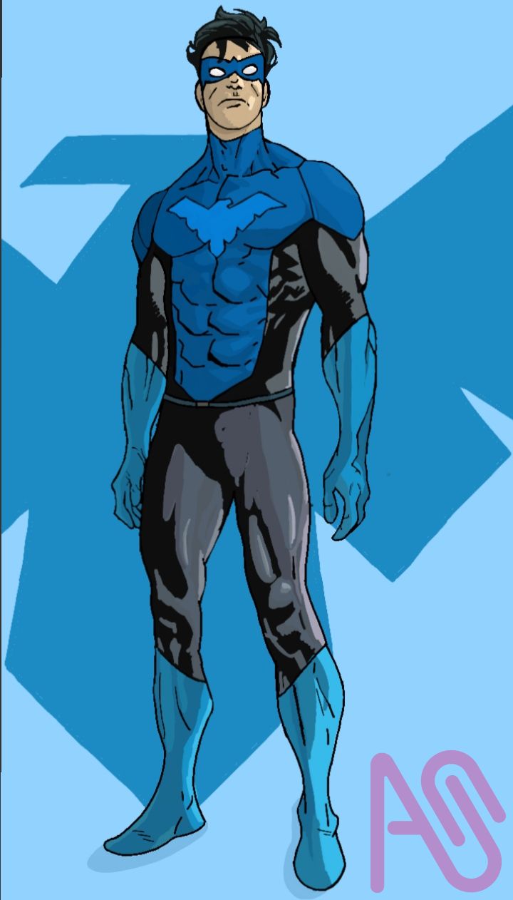 Dick Grayson Aka Nightwing And My Fav Superh Shawn Total Sell