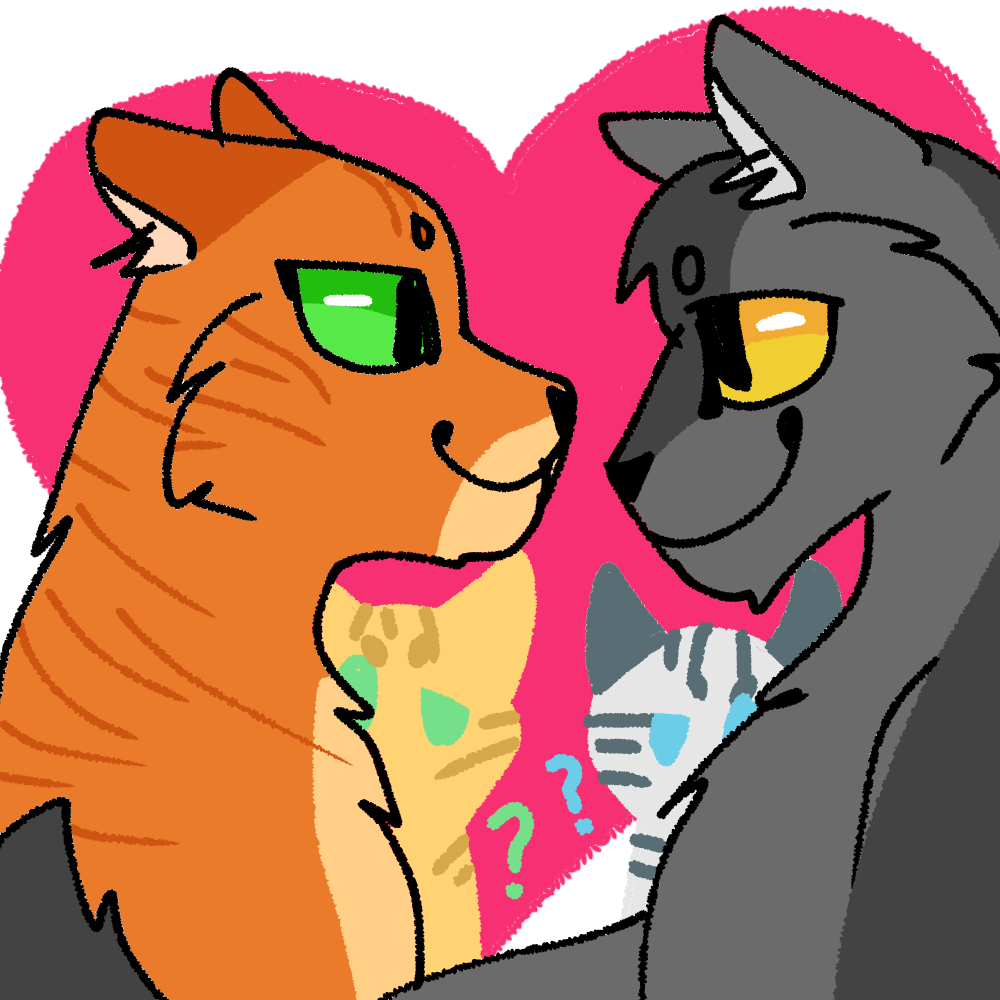 Firestar X Graystripe 갓got Illustrations Art Street