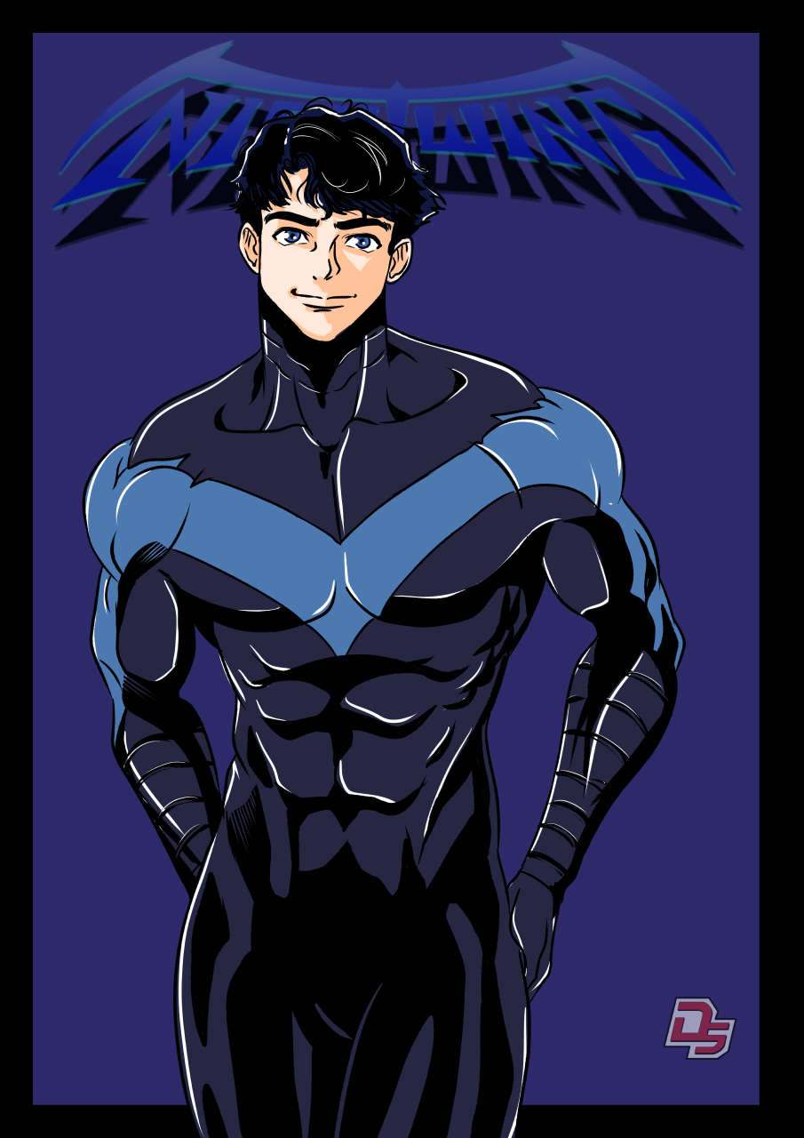 Nightwing Diego Ssa Illustrations Art Street