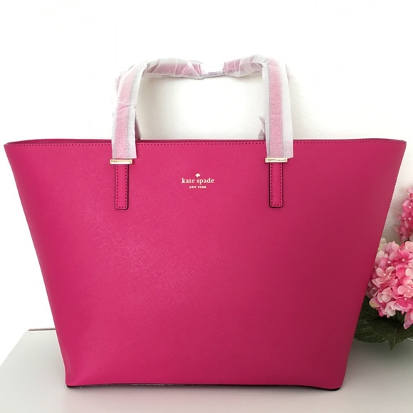 Tote Hot Pink Kate Spade Purse For Womens