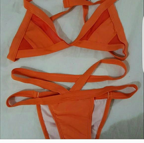 Swim Sexy Mesh Bikini Set Hollow Out Tops Bandage Swims Poshmark