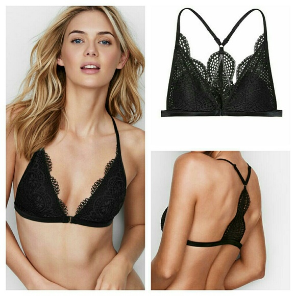 Victorias Secret Intimates And Sleepwear Vs Black Lace Bralette