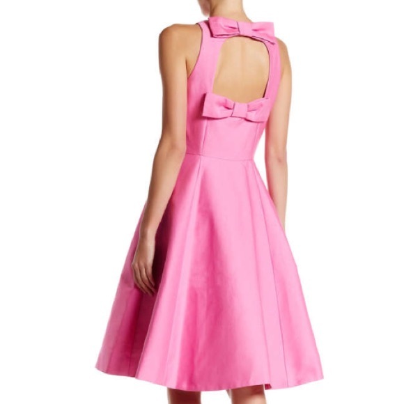 Kate Spade Dresses Kate Spade New York Pink Double Bow Back Dress