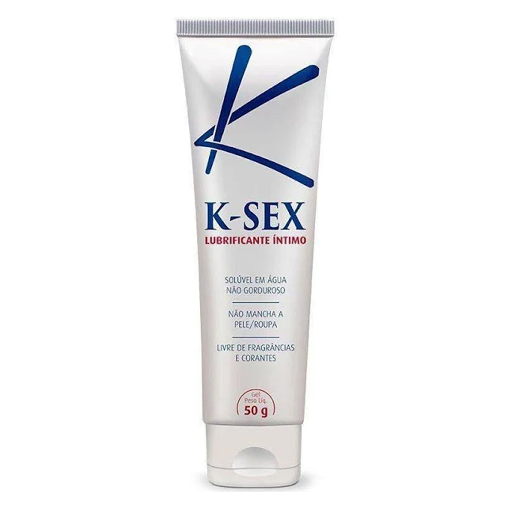 Gel Lubrificante Íntimo K Sex Sem Perfume 50g P7896006216568 K Sex