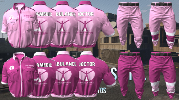 2nd Life Designs · St Fiacre Paramedic Uniform Male And Female