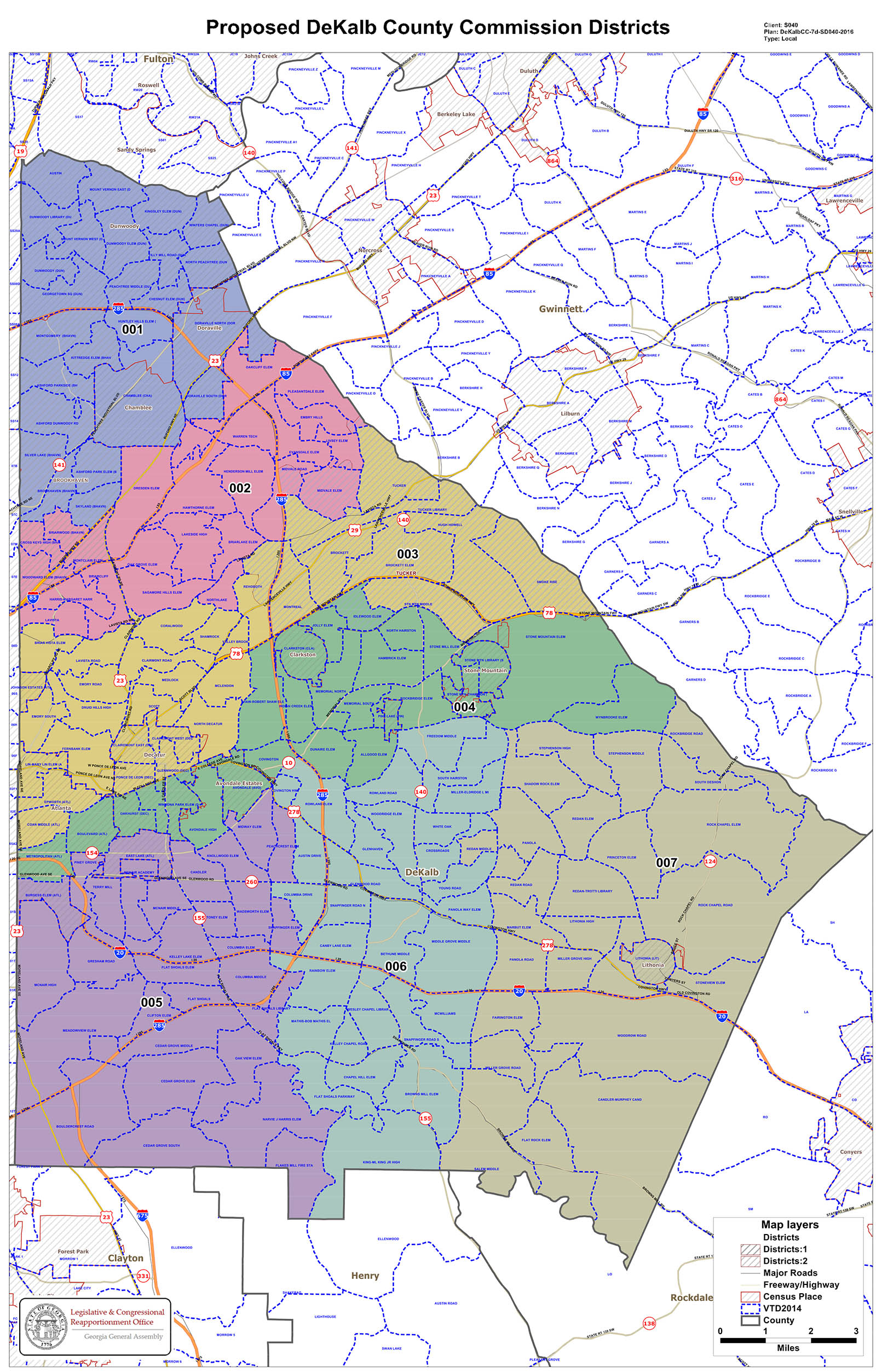 Dekalb County Zip Code Map