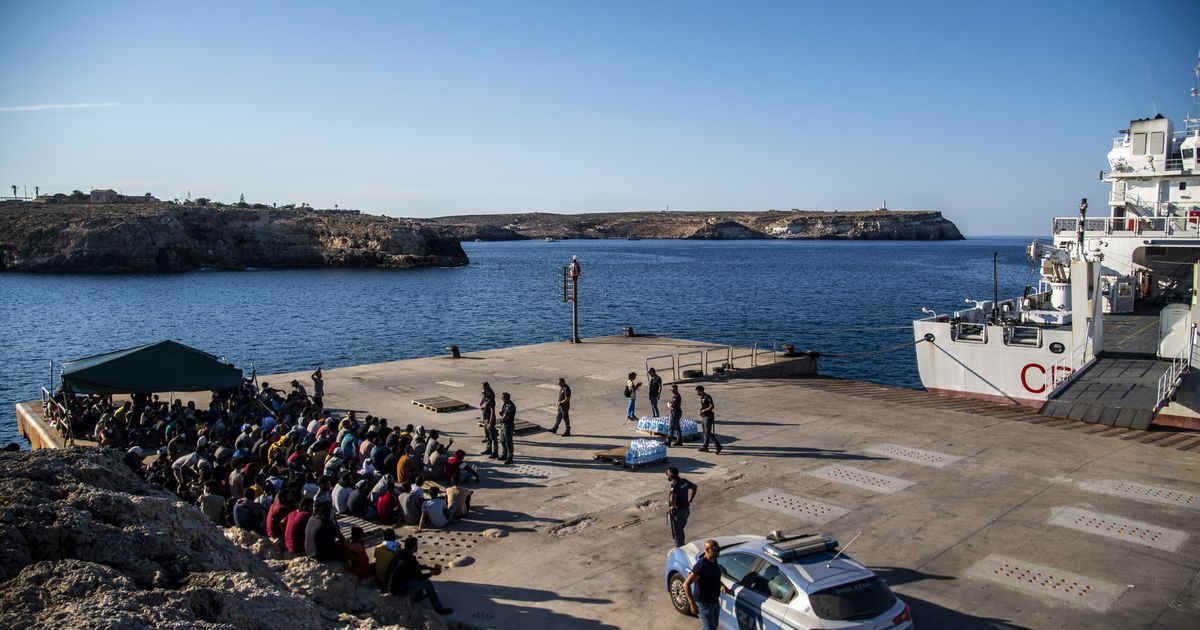 Nuovo Record Di Sbarchi A Lampedusa Lhotspot è Al Collasso