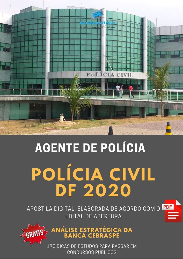 Provimento Efetivo Concursos Apostila Policia Civil Df Perito