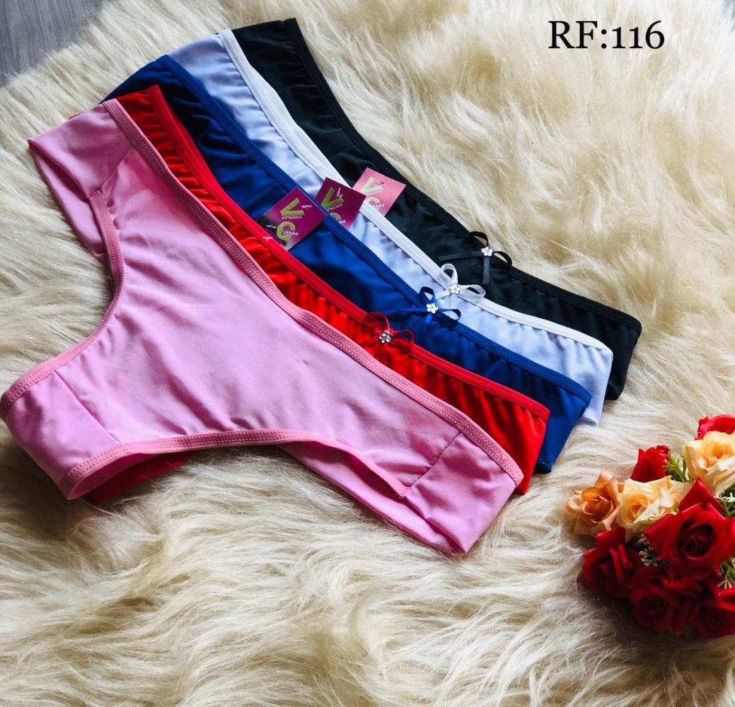 Beth Lingerie And Sex Shop Calcinha Vc Ref 116 Kit 3 Unidades