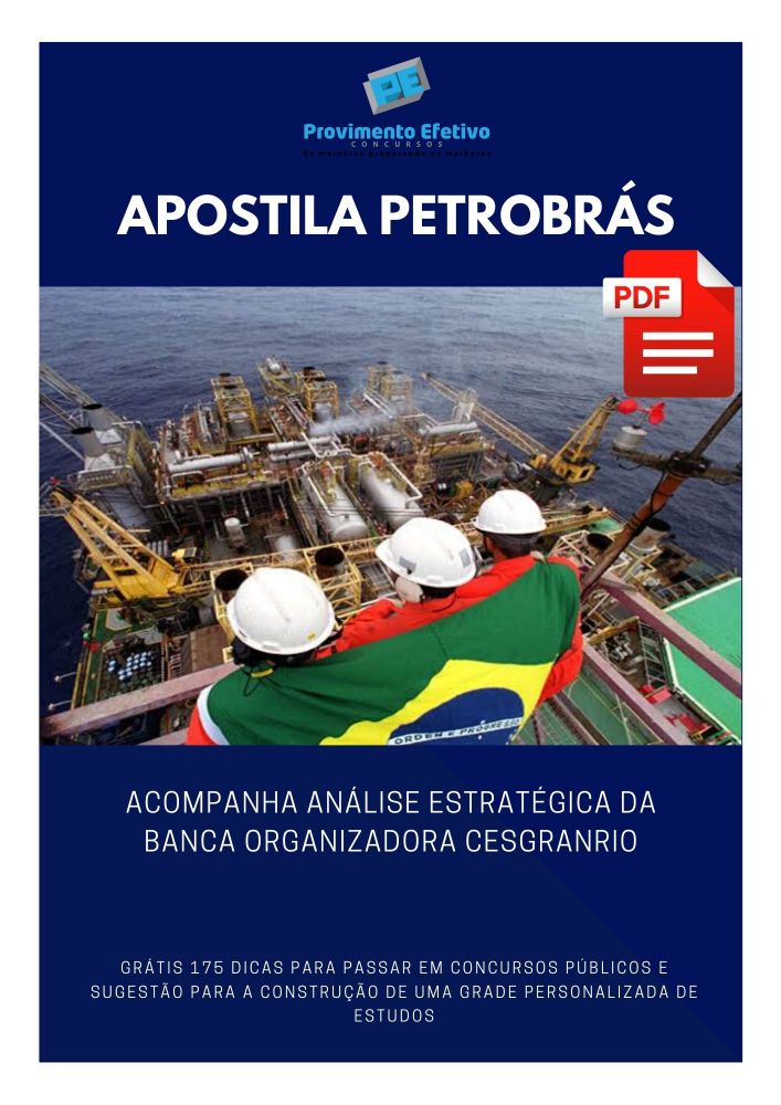 Provimento Efetivo Concursos Apostila Petrobrás 2017 Técnico