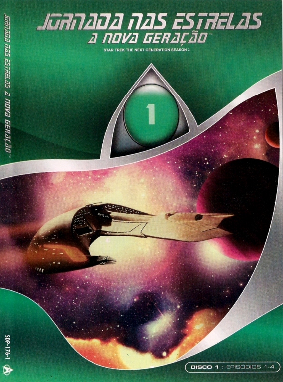 Spacetrek66 Dvd Jornada Nas Estrelas A Nova GeraÇao 3 Temp 7 Dvds