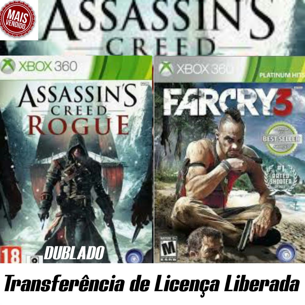 Jogos Xbox 360 Transferência De Licença Mídia Digital