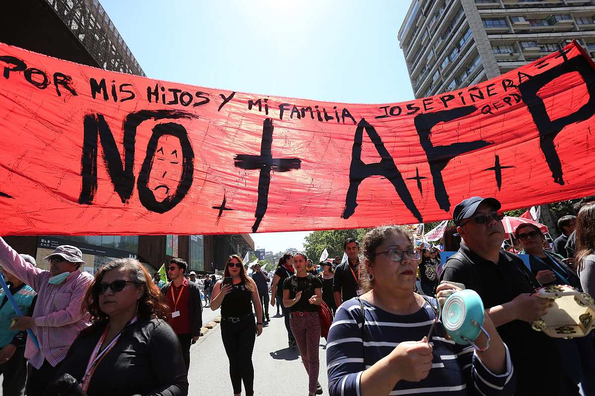 Video En En Vivo Protestas En Chile Manifestación Ante Sede Del