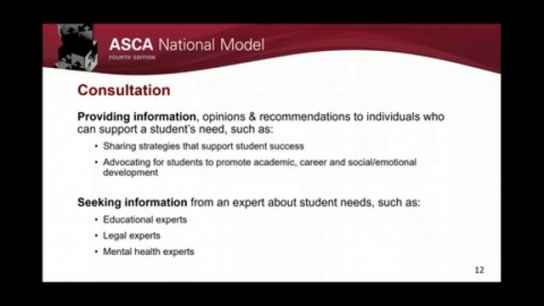 Asca National Model 4th Edition Deliver American School Counselor