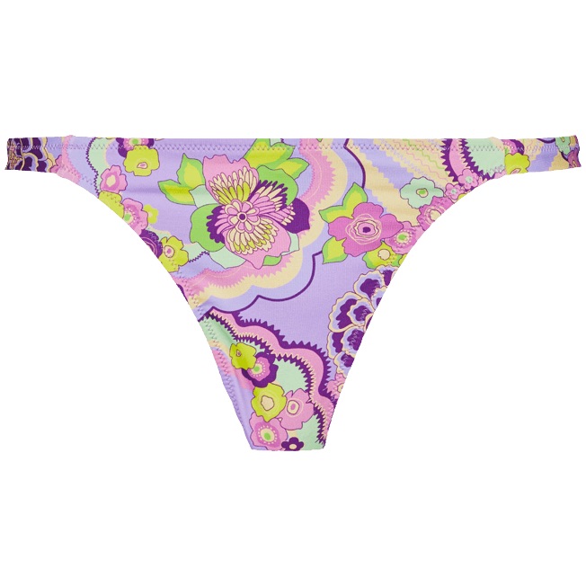 Rainbow Flowers Women Bikini Bottom