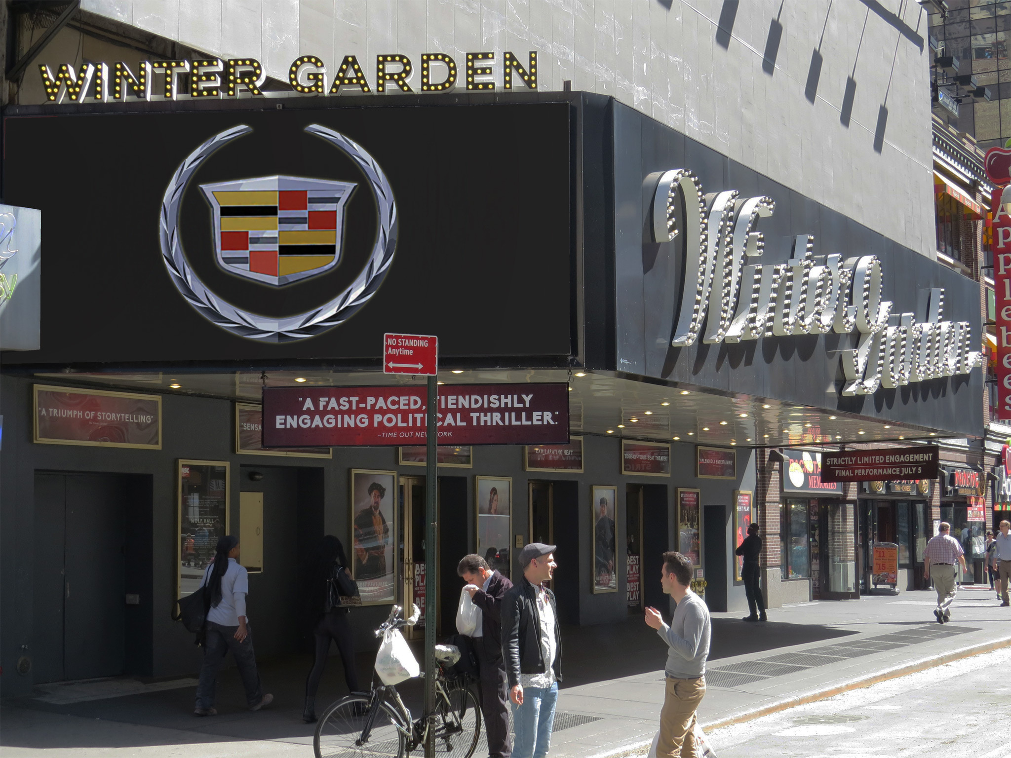 Winter Garden Theatre On Broadway In Nyc