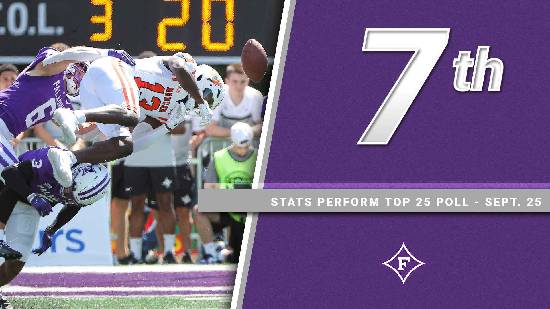 Furman Climbs To No 7 In Stats Perform Fcs Poll Furman University