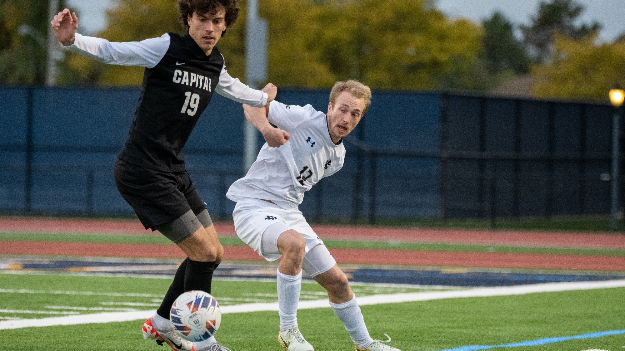 Mens Soccer Falters Vs Capital On Senior Night John Carroll