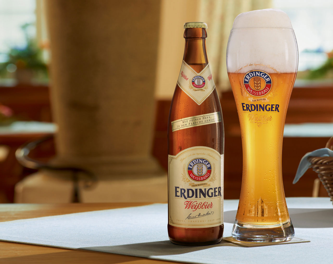 Erdinger Weißbier Mit Feiner Hefe