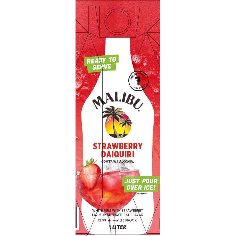 Lukas Liquor Superstore Lone Tree Co ⋆ Malibu Strawberry Daiquiri