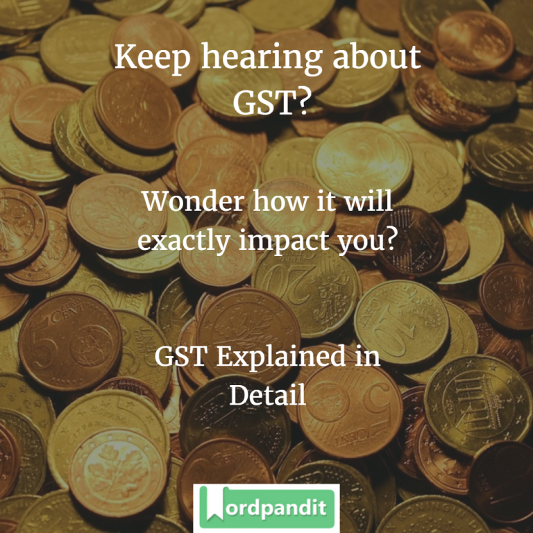 Gst Explained In Detail