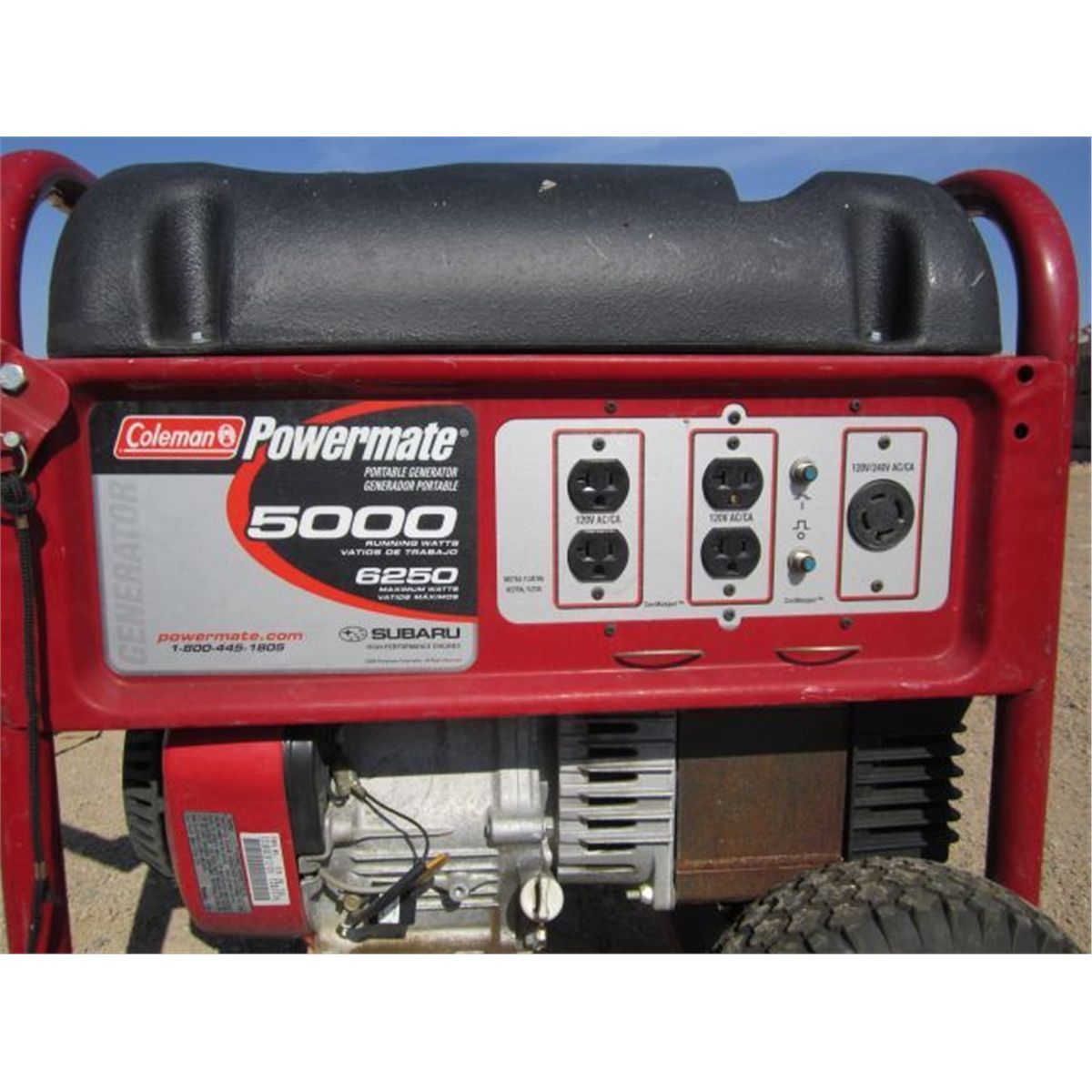 Coleman Powermate 5000 Watt Generator