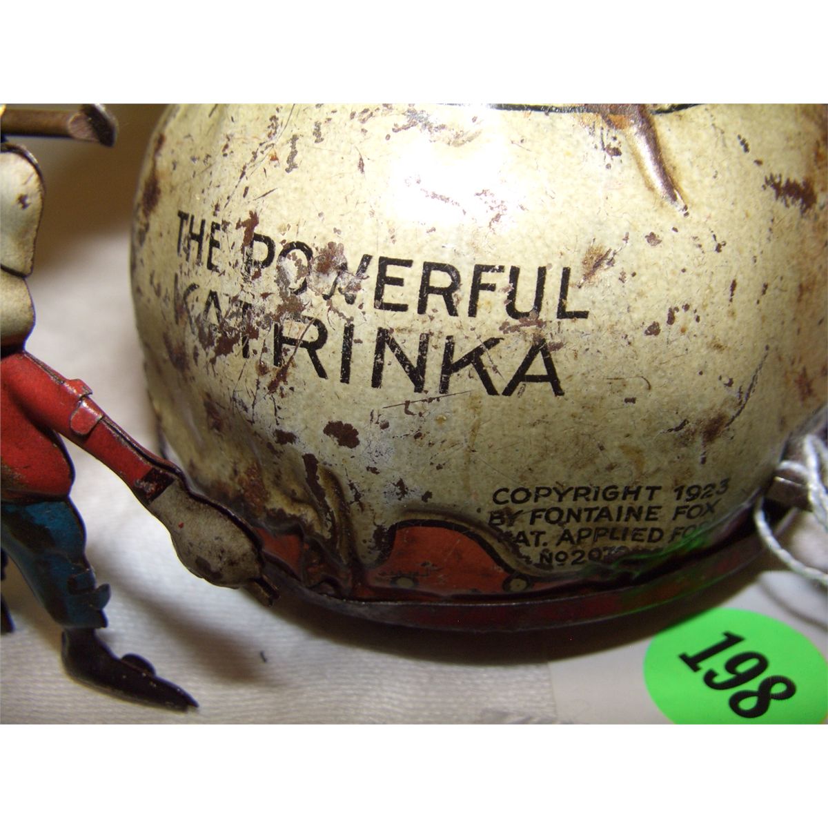 5 German 1923 Tin Wind Up The Powerful Katrinka