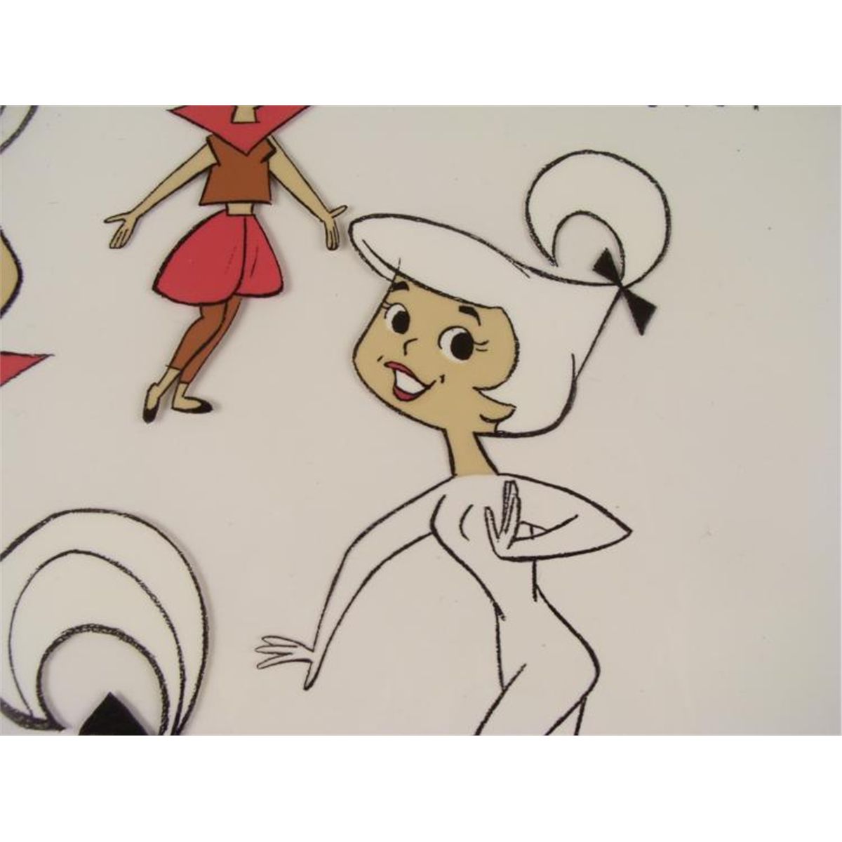 Judy Jetson Signed Original Model Cel Animation Art