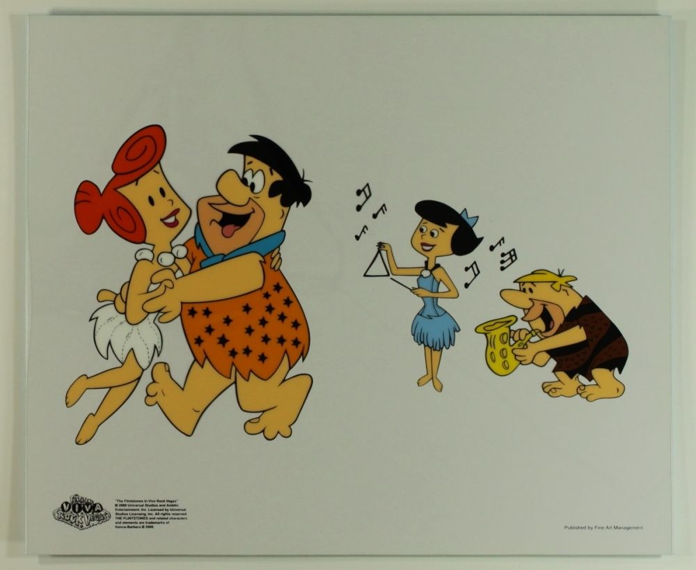 The Flintstones 2000 Viva Rock Vegas Limited Edition Animation